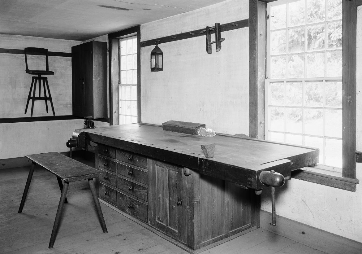 A cabinetmaker’s workbench makes a journey full circle – Shaker Museum