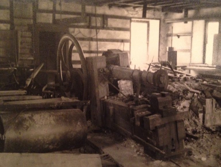 A four ton trip hammer – Shaker Museum